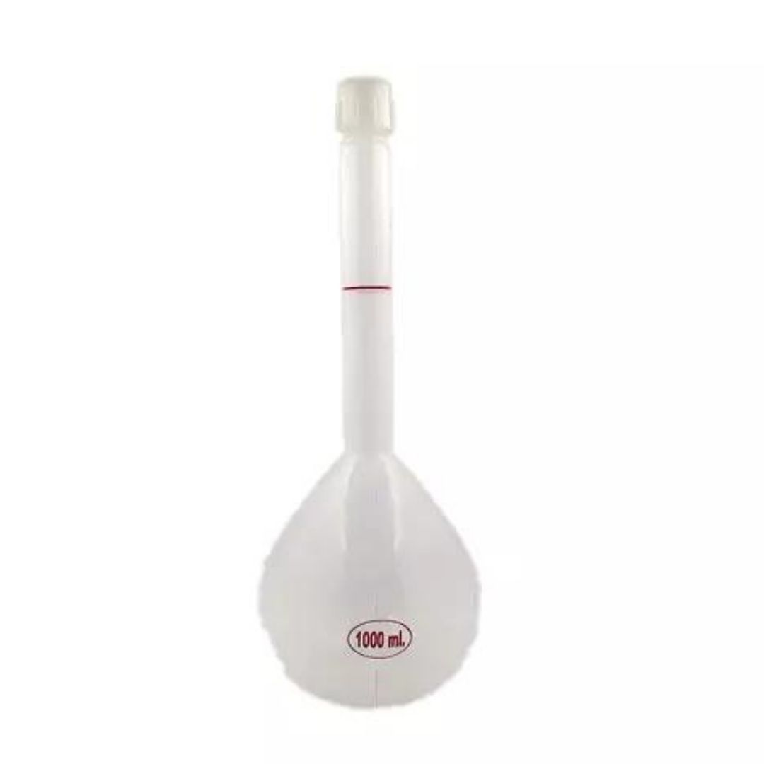 Polylab Plastic Volumetric Flask (1000ml) - Lab Wale