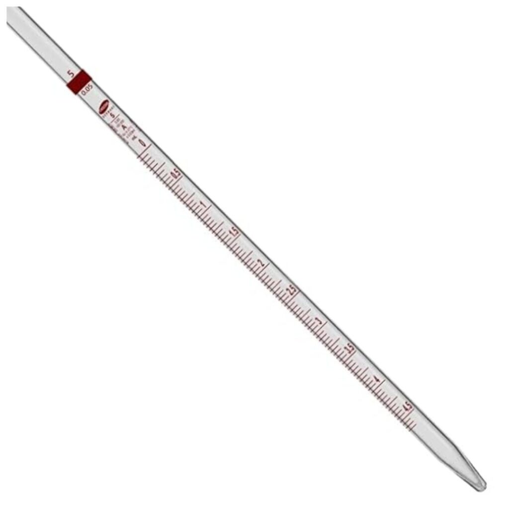 Borosilicate Graduated Pipette (25 ML) - Lab Wale
