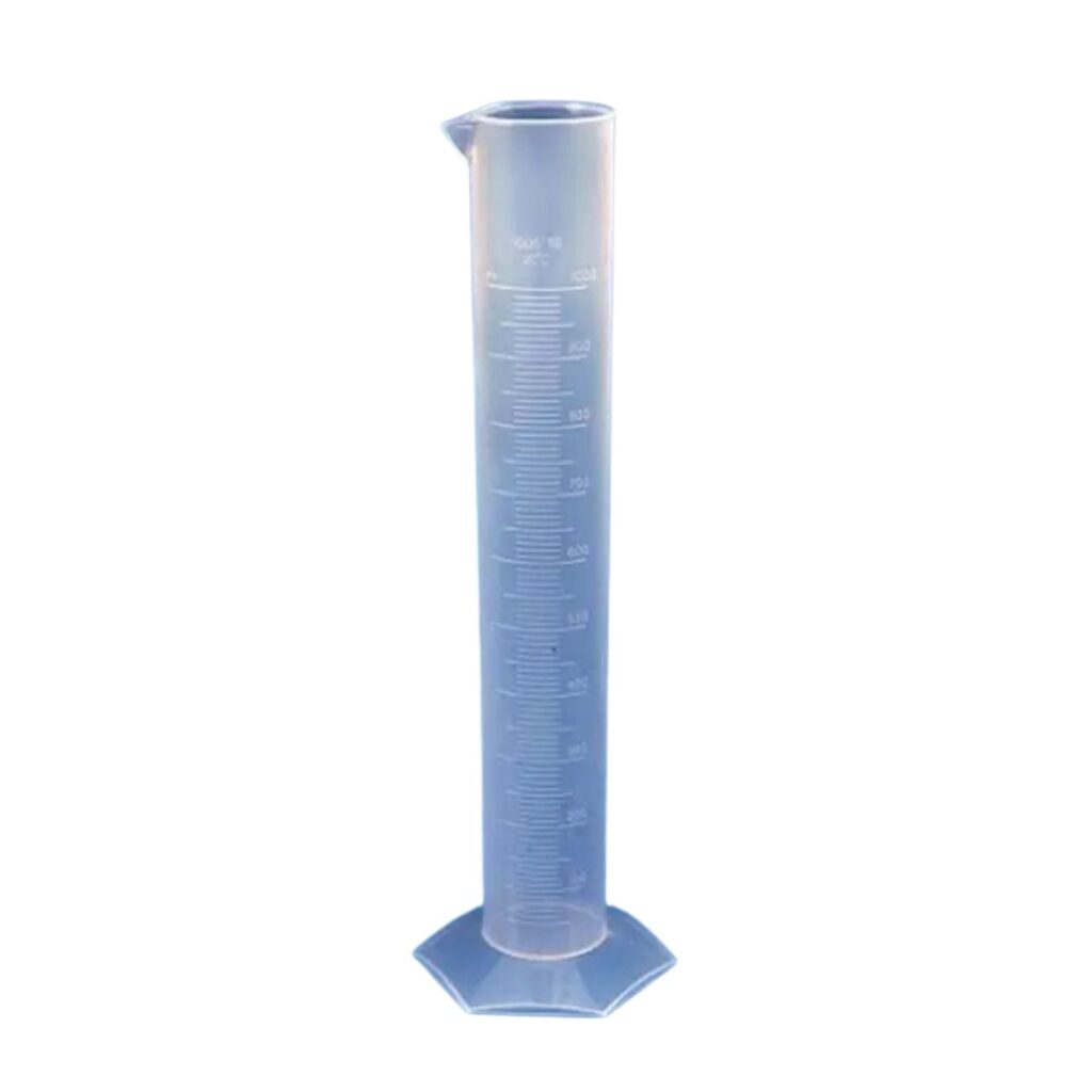 Polylab Plastic Measuring Cylinder (Hexagonal Base / 10ml)