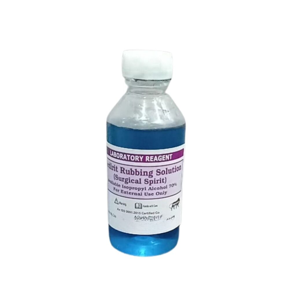 Surgical Spirit - Isopropyl Alcohol 70% v/v (100ml) - Lab Wale