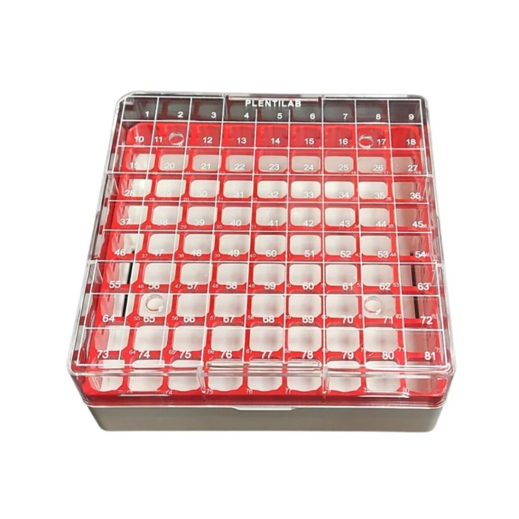 Cryo Box (P.P) - 50 places for 1 ml or 1.8 ml cryo vails